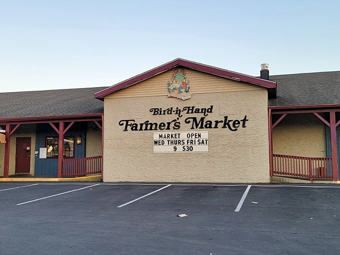 Bird-in-Hand Farmers Market stands proud with its rustic charm. This isn't just shopping&mdash;it's a delicious history lesson with samples!