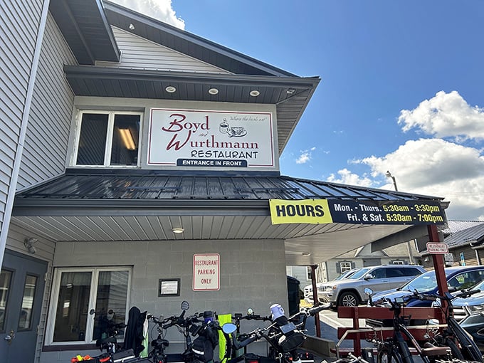 Boyd & Wurthmann's unassuming exterior hides culinary treasures that would make any food lover's heart skip a beat.