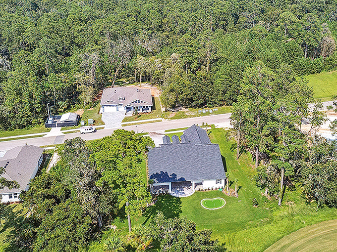 Sometimes the best neighborhoods are the ones where houses have room to breathe and dreams to grow.