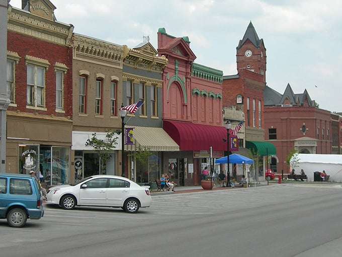 Brownville's historic district whispers tales of riverboat captains and territorial dreams along these timeless brick streets.