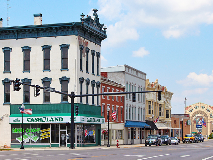 Bucyrus downtown showcases the kind of Main Street America that Norman Rockwell would have loved painting.