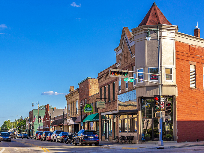 Burlington's main street feels like stepping into a Norman Rockwell painting, complete with reasonable mortgage payments.