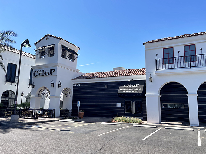 CHoP's elegant Spanish architecture says "fancy night out," but the vibe inside whispers "relax, we've got this."