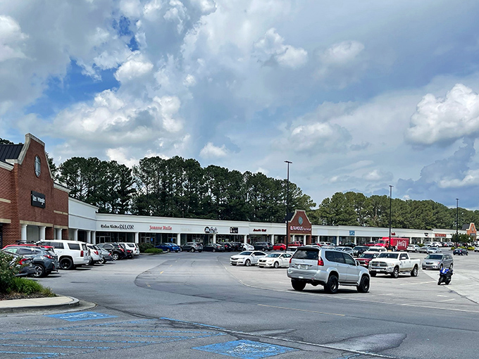 Retail therapy awaits under those puffy Georgia clouds. This shopping center's siren call is impossible to resist!