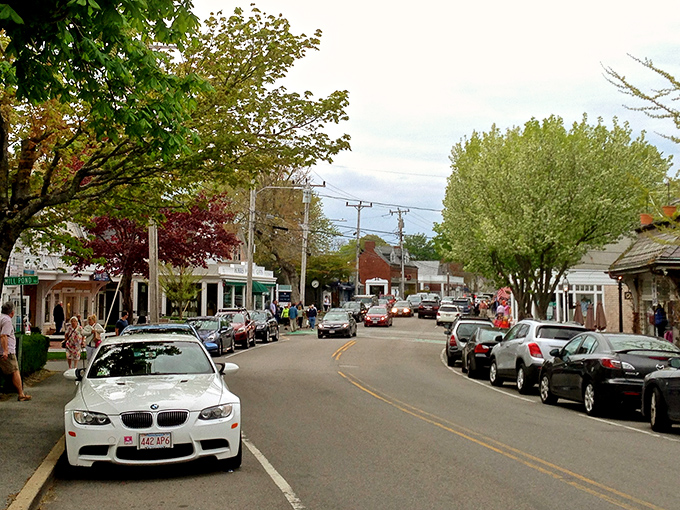 Chatham's Main Street blooms with life and color. The kind of place where parallel parking feels like a small price to pay for such charm.
