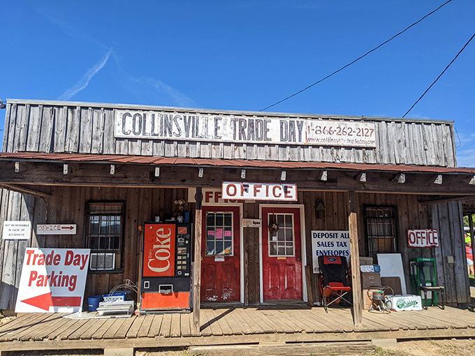 Step right up to Collinsville's legendary trade day where the Old West meets modern treasure hunting.