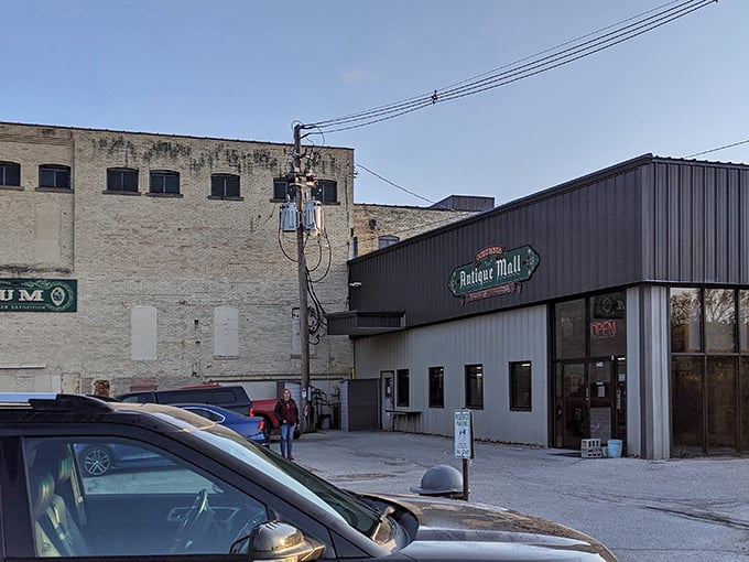 History housed in brick and mortar. Columbus Antique Mall's impressive building hints at the treasures waiting inside this vintage wonderland.