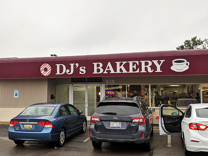 DJ's Bakery's modest storefront hides a wonderland of handcrafted donuts that would make Homer Simpson weep with joy.