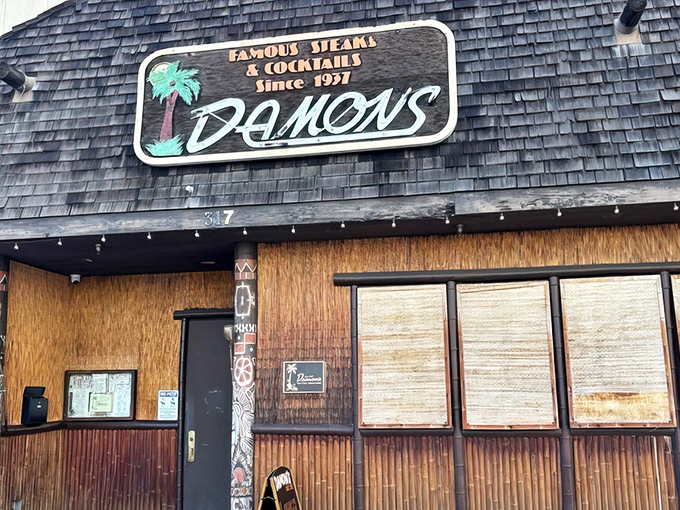 Step into Damon's tiki paradise, where steaks meet Mai Tais in a marriage that would make Don Ho smile.