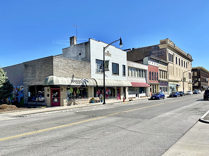 Danville's downtown corridor serves up a perfect blend of history and wallet-friendly shopping opportunities. 