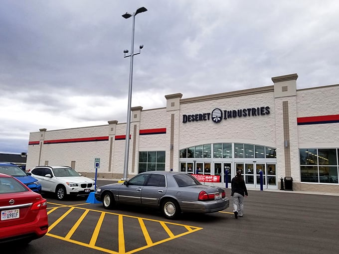 Deseret Industries in Ammon stands proud against Idaho's big sky. This thrifter's paradise is practically its own zip code!
