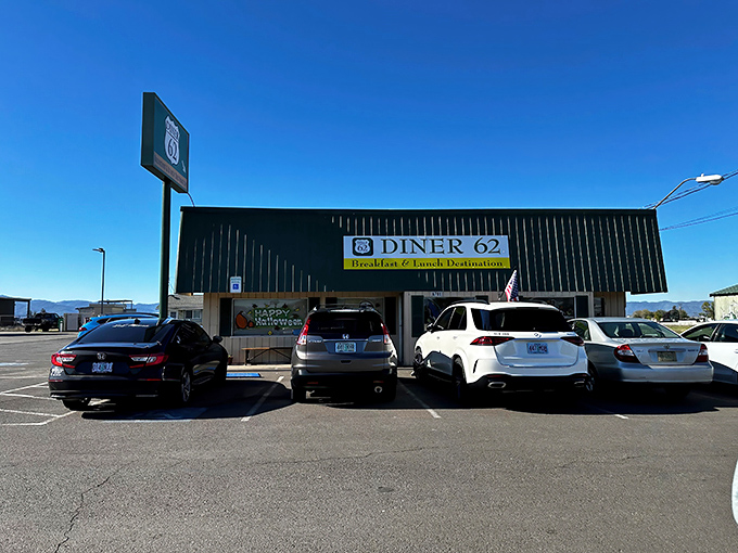 Highway diners like this one understand the simple truth: good food doesn't need fancy packaging. 