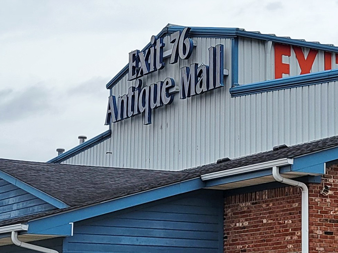 Exit 76 beckons like a vintage siren song - impossible to drive past without stopping.