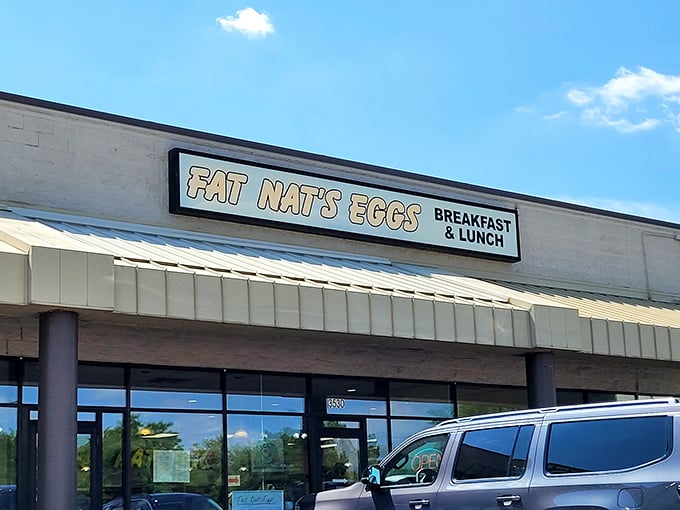 Sometimes the most honest restaurant names lead to the most satisfying breakfast experiences imaginable.