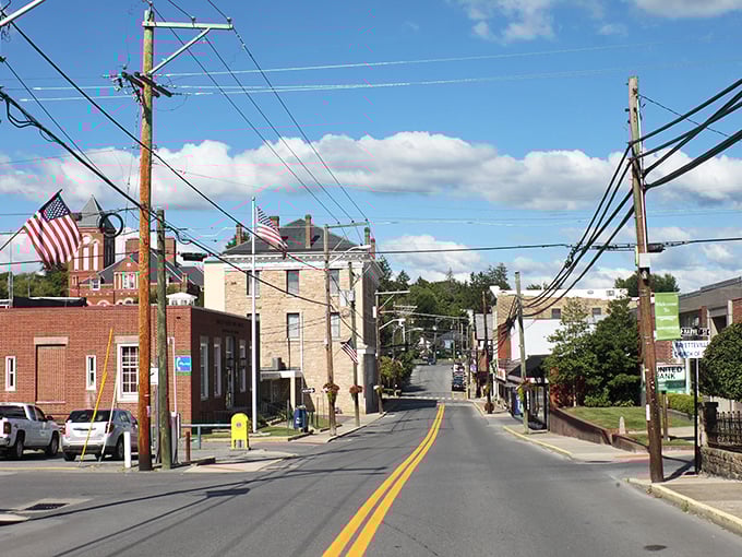 Fayetteville's main drag offers that perfect small-town vibe where you half-expect to bump into Andy Griffith whistling his way to the courthouse.