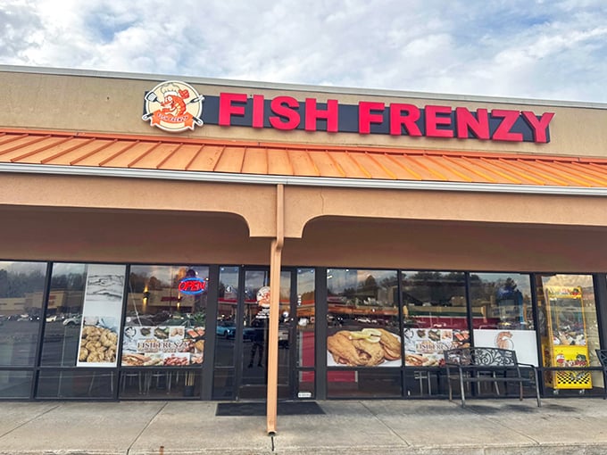Don't judge this seafood book by its strip mall cover &ndash; the real magic happens inside those glass doors.