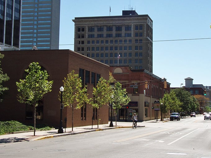 Fort Wayne's downtown rises from the prairie like a gentle giant that knows how to mind its manners.