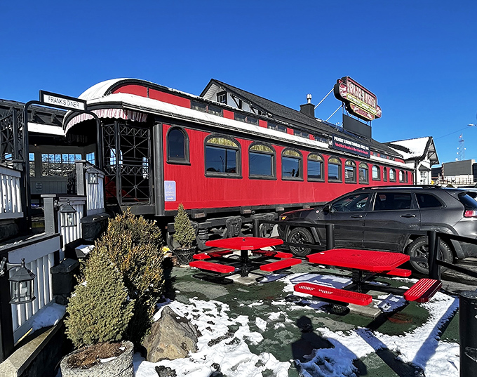 All aboard the flavor train! Frank's Diner's converted railcar serves up history with a side of the best breakfast in Spokane.