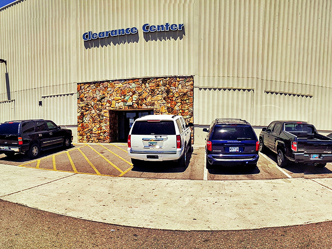 The Goodwill Clearance Center - where "one person's stuff" becomes another person's magnificent find.