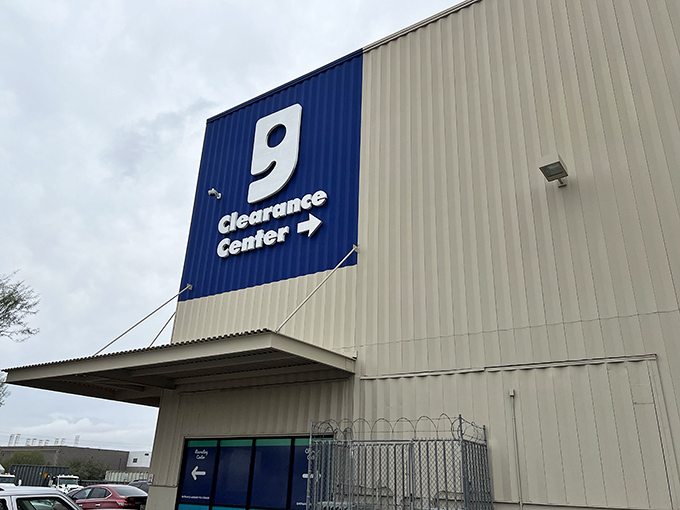 The blue "g" logo marks the spot where bargain hunters strike gold by the pound.