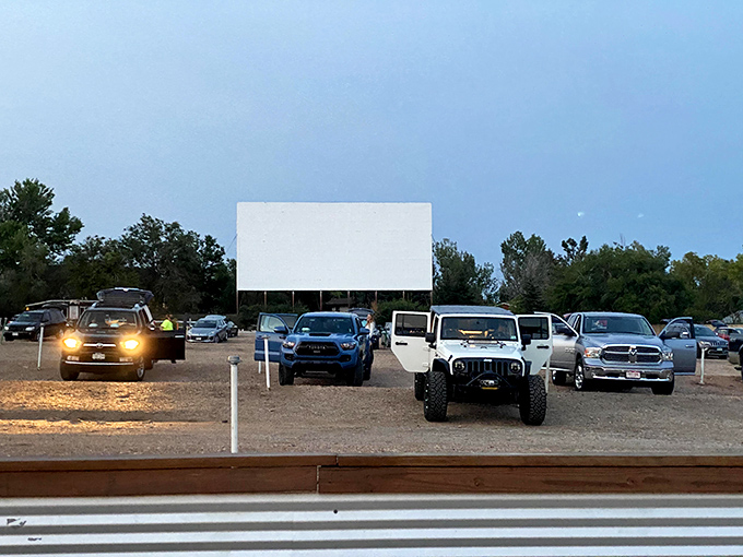 As dusk settles over the Holiday Twin Drive-In, cars line up and engines quiet in anticipation of the night&rsquo;s feature under the open sky.
