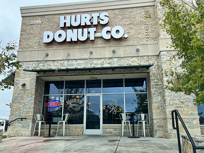 Hurts Donut Co. doesn't just occupy a building&mdash;it commands a stone fortress of frosting. Like a medieval castle, but the only thing being conquered is your sweet tooth.
