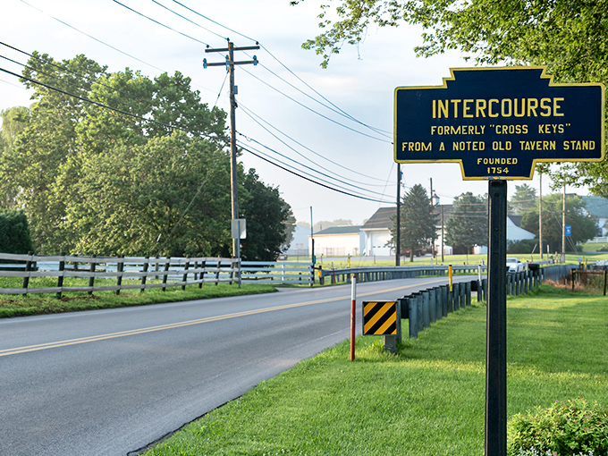 Intercourse, PA: The town with the name that makes your GPS blush and the food that makes your taste buds sing.