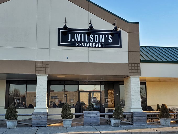 Clean lines and modern style - proof that great steaks don't need cowboy boots to impress.