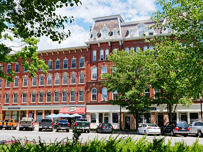 Keene's historic brick facades create a timeless Main Street that Norman Rockwell would have loved to paint on canvas.