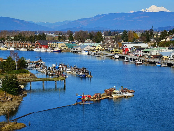 La Conner's working harbor proves that some places never lost their authentic maritime soul.