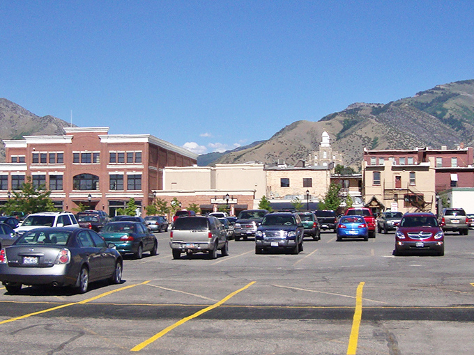 Logan's tree-lined streets and mountain backdrop create the perfect setting for a leisurely afternoon stroll through downtown.