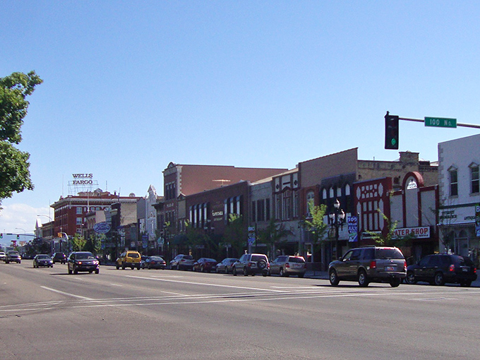 Logan's historic downtown exudes small-town charm with big personality. Those vintage storefronts are straight out of a Norman Rockwell painting!