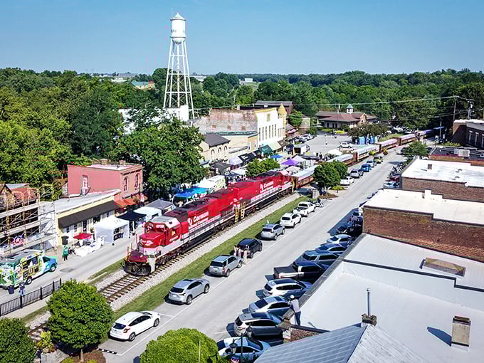 When the train whistle blows in Midway, time seems to pause in this perfectly preserved Victorian railroad town.