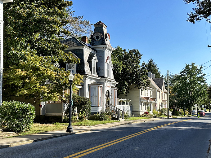 Milton's Victorian elegance stands proud, where gingerbread trim meets modern sensibilities in perfect harmony.