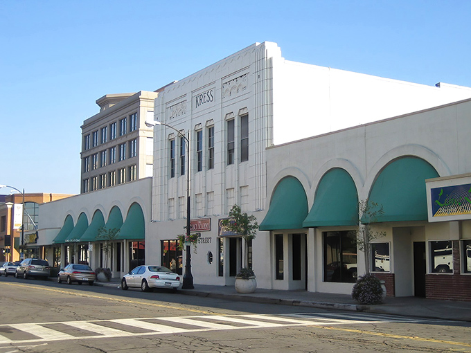 Modesto's historic downtown buildings stand proud, reminding us that good bones never go out of style.