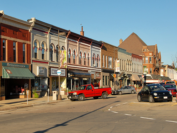 Monroe's historic downtown square feels like the movie set where Andy Griffith should come walking by.