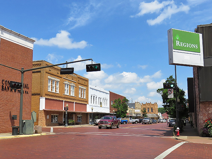Nacogdoches' brick-lined streets tell stories older than Texas itself. No rush hour here&mdash;just history hour.