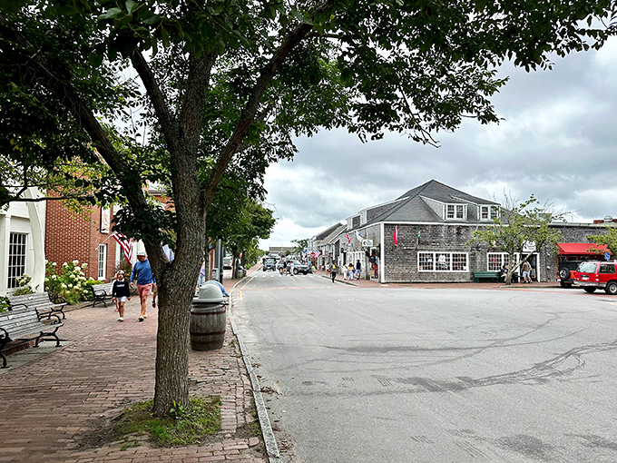 Nantucket's weathered shingles and cobblestones haven't changed since Melville was chasing whales.