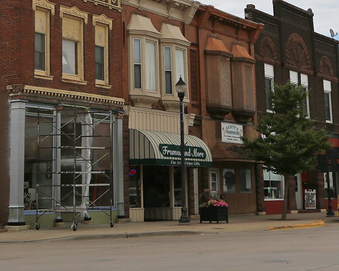 Osage's historic downtown looks like it was plucked straight from a Hallmark movie set &ndash; minus the predictable plot.