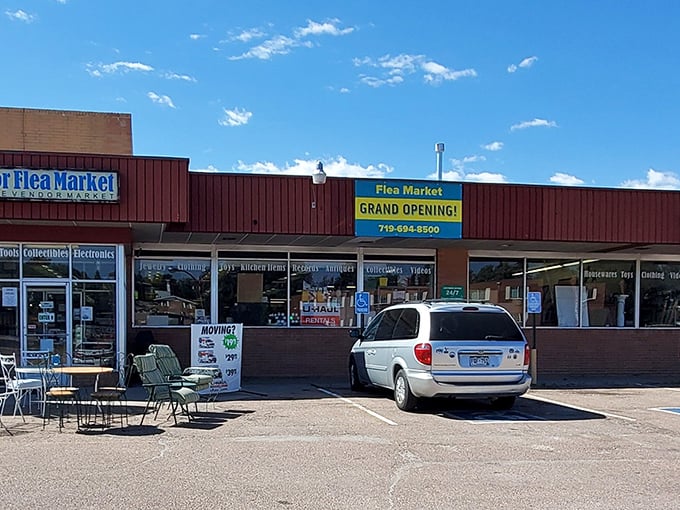 Don't judge this strip mall gem by its cover - inside lies a wonderland of vintage finds.