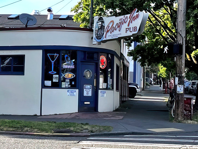 Pacific Inn Pub's humble exterior hides culinary treasures &ndash; never judge a fish joint by its cover.