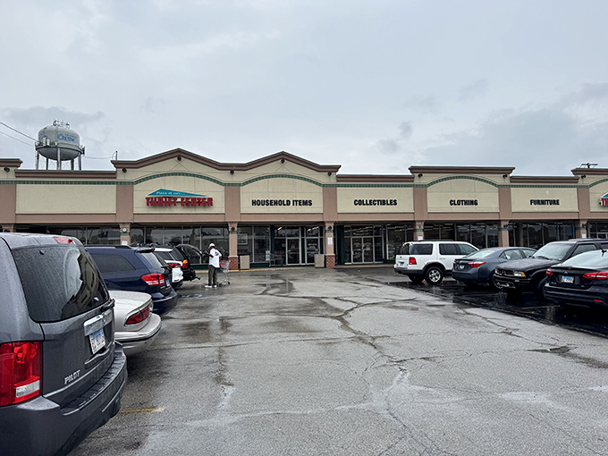 This sprawling thrift center stretches like a bargain hunter's dream come true across Crestwood.