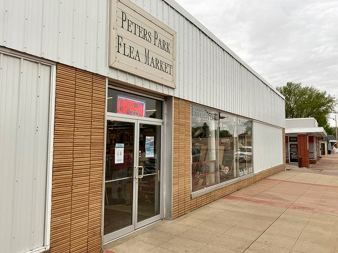 This clean storefront hides a world of treasures inside, where Sioux City shoppers discover unexpected bargains daily.