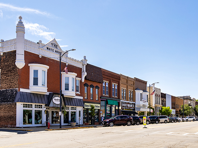 Step into a Norman Rockwell painting where every brick tells a century-old story perfectly.