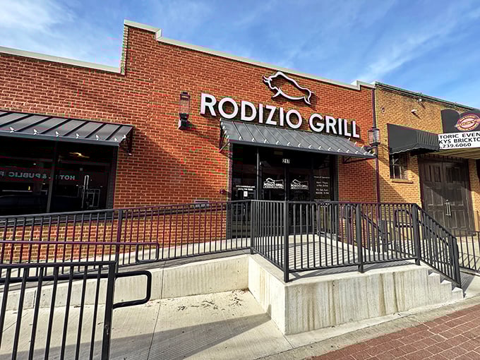 That brick facade holds serious Brazilian beef secrets - where every meal becomes a delicious cultural adventure.