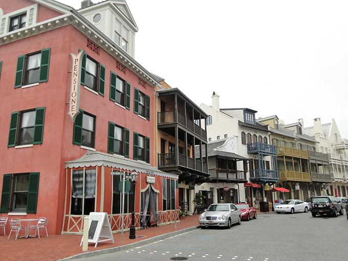 European elegance meets beach town bliss - Rosemary Beach's cobblestone streets whisper tales of seaside sophistication and charm.