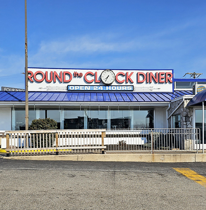 "Open 24 Hours" isn't just a promise at Round the Clock Diner&mdash;it's a beacon of hope when midnight cravings strike and everywhere else has gone dark.