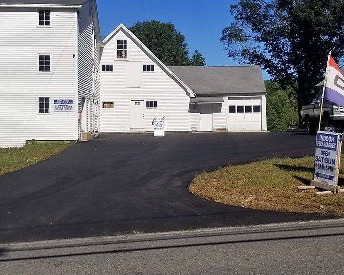 Classic New England charm meets bargain hunter's dream. This white historic building houses treasures that would make your grandmother both proud and jealous.
