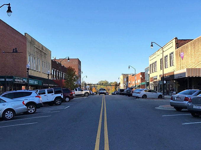 Sanford's main street feels like stepping into a Norman Rockwell painting, minus the uncomfortable old-timey medical practices.