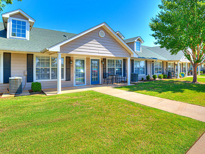 Classic cottage-style living with covered porches perfect for morning coffee and evening conversations.